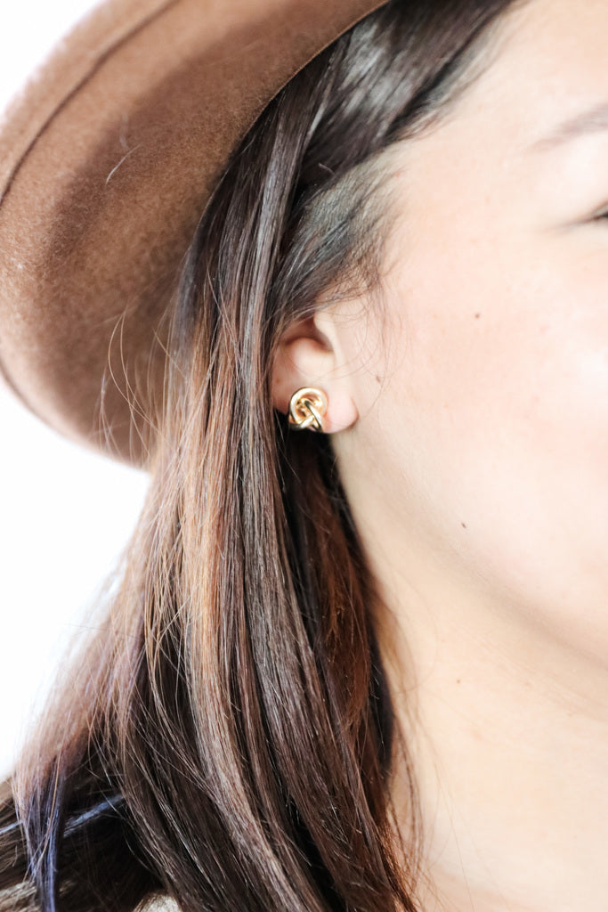 Sydney Forget Me Knot Studs – Hope Again Collective